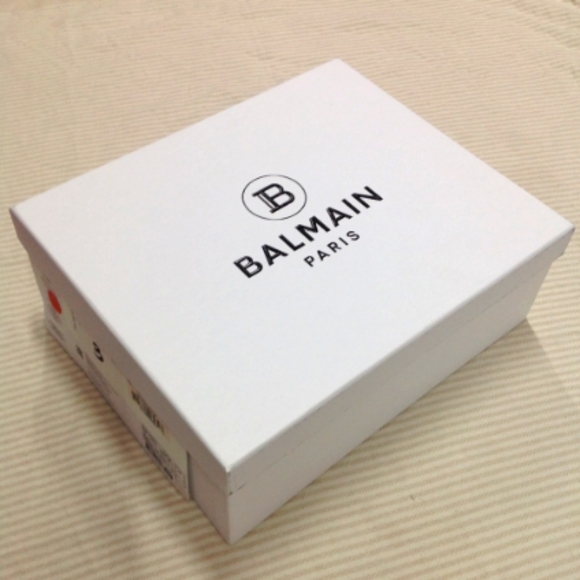 Balmain | Storage & Organization | Balmain Empty Shoebox With Packaging ...